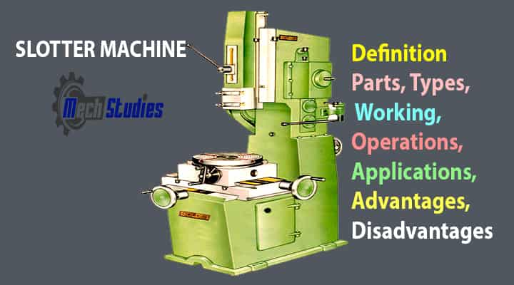 Slotter Machine - Definition, Parts, Types, Working, Operations - www ...