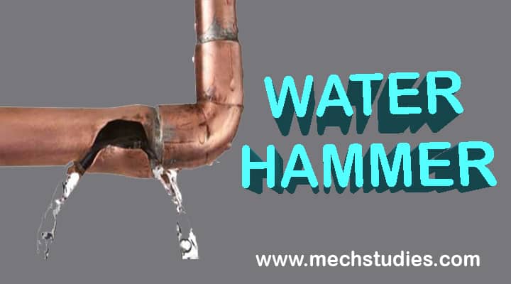 What is Water Hammer? Definition, Causes, Effects, How to Stop, Fix ...