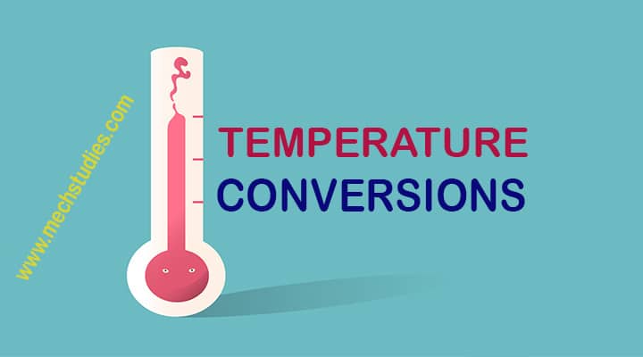 Temperature Conversions: Definition, Units, Formula, Equations, Chart ...