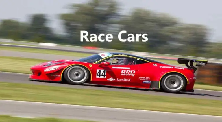13 Different Types of Race Cars: A Comprehensive Guide with Pictures ...